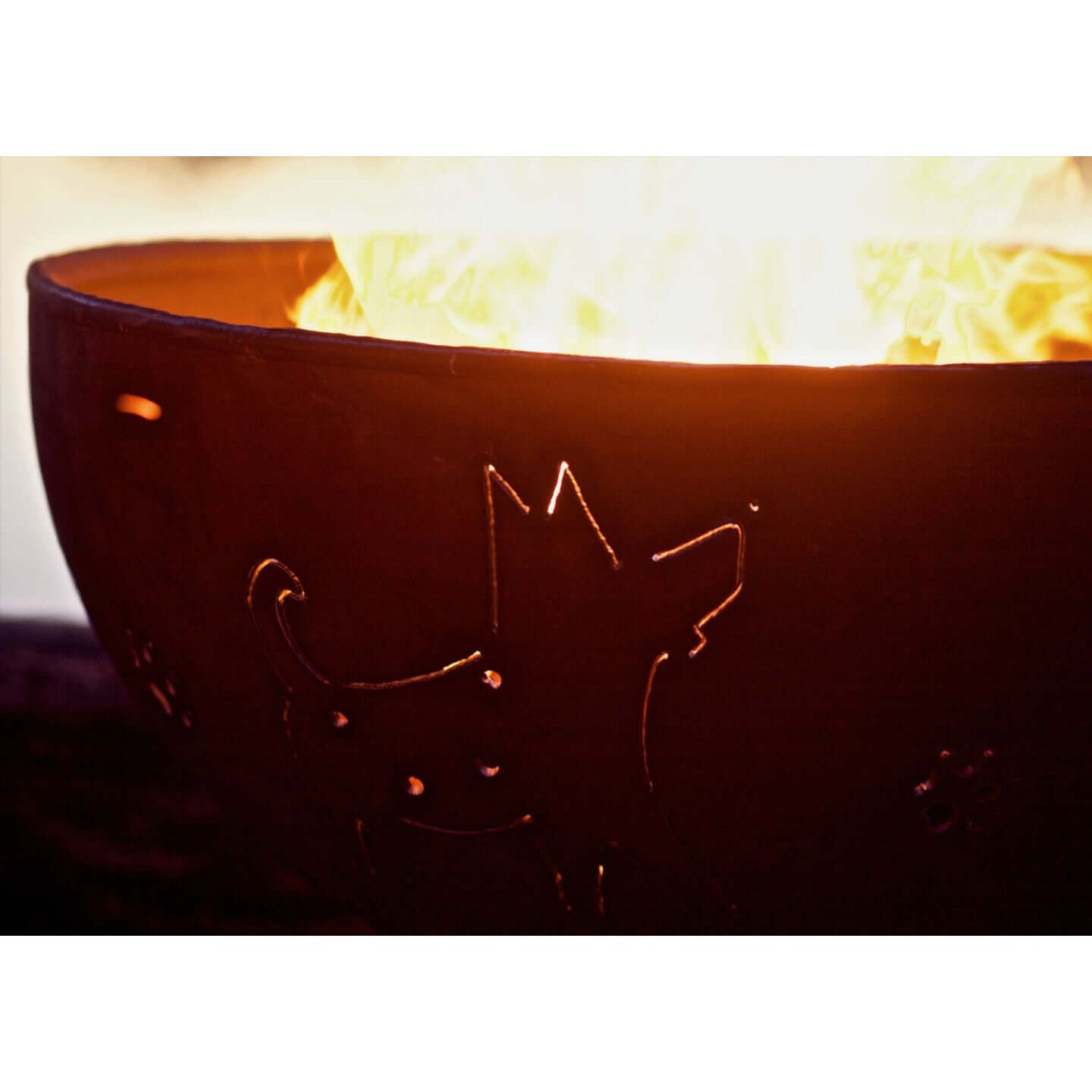 Funky Dog Fire Pit